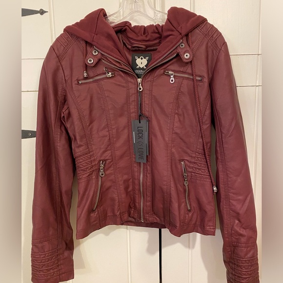 Lock & Love | Jackets & Coats | Lock And Love Womens Removable Hooded ...